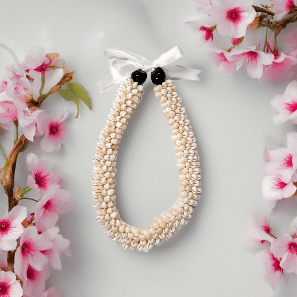 Chunky Cowrie Shell Lei | Olivia Clare Boutique