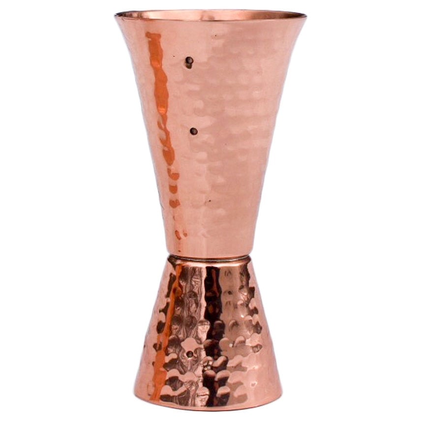 Premium Hammered Solid Copper Jigger | Olivia Clare Boutique