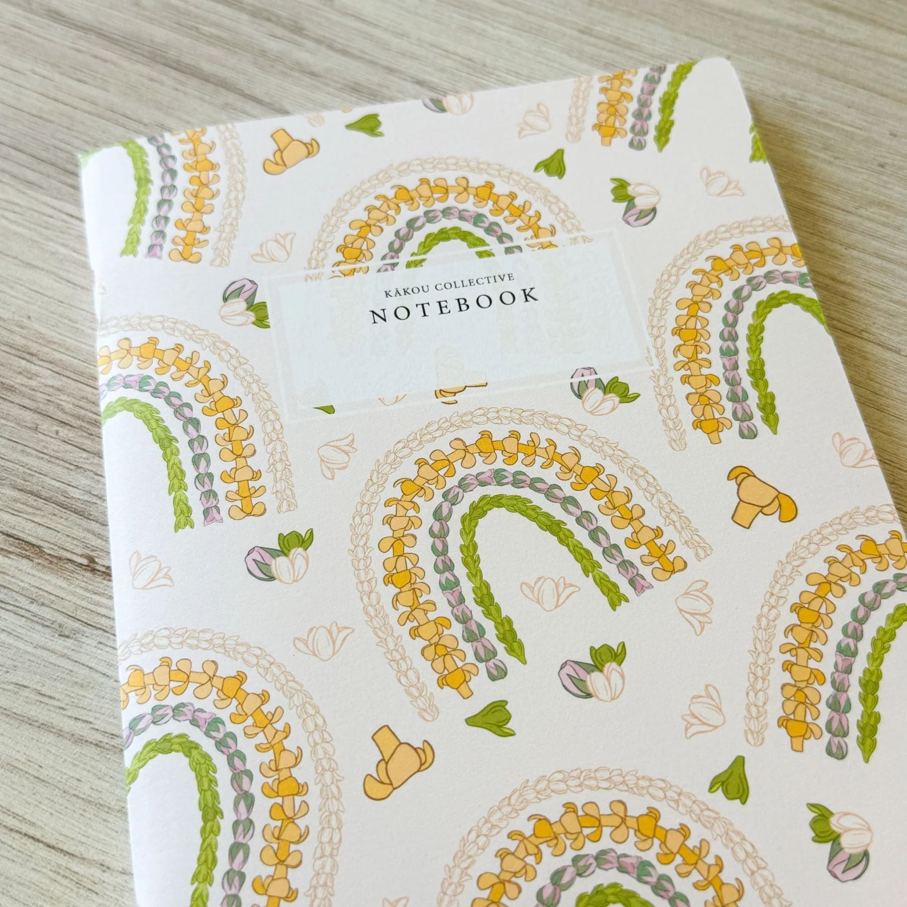 Kakou Collective Lei Bow 5x7 Notebook | Olivia Clare Boutique