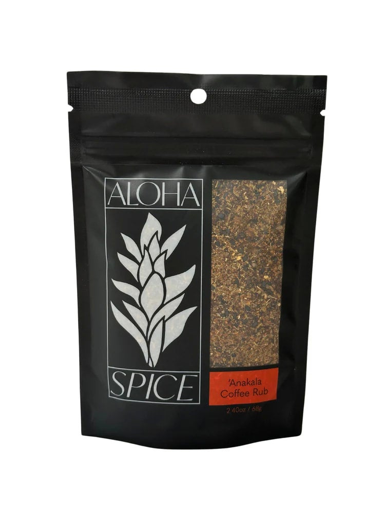 Anakala Lu`au Coffee Rub & Seasoning 2.4 oz. Stand Up Pouch | Olivia ...