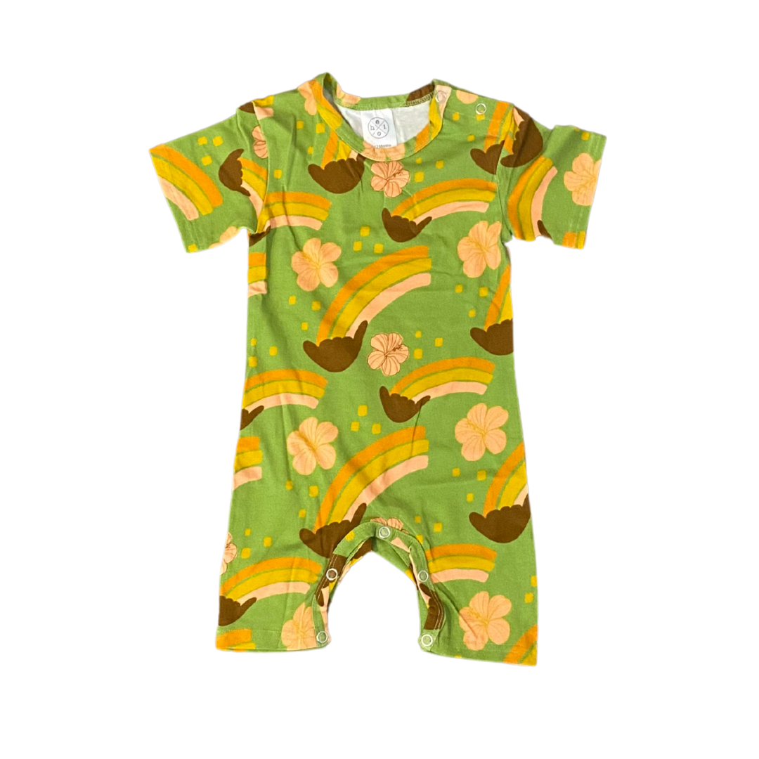 Shaka Rainbow Romper | Olivia Clare Boutique