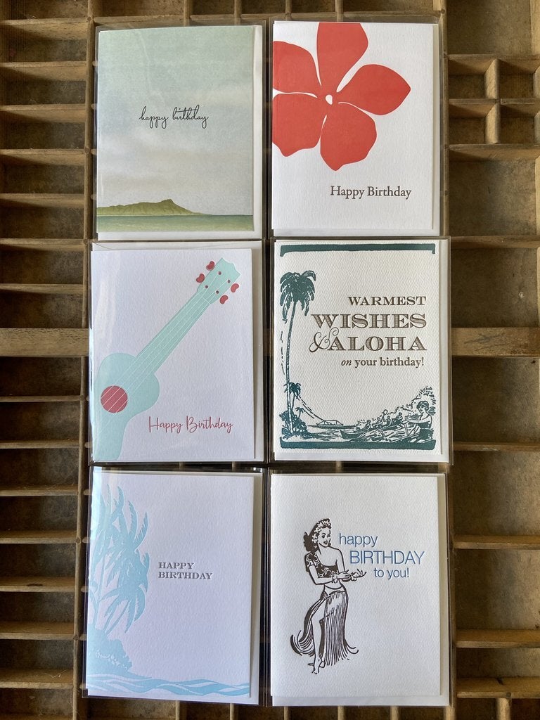 Bradley & Lily Assorted Single Birthday Cards | Olivia Clare Boutique