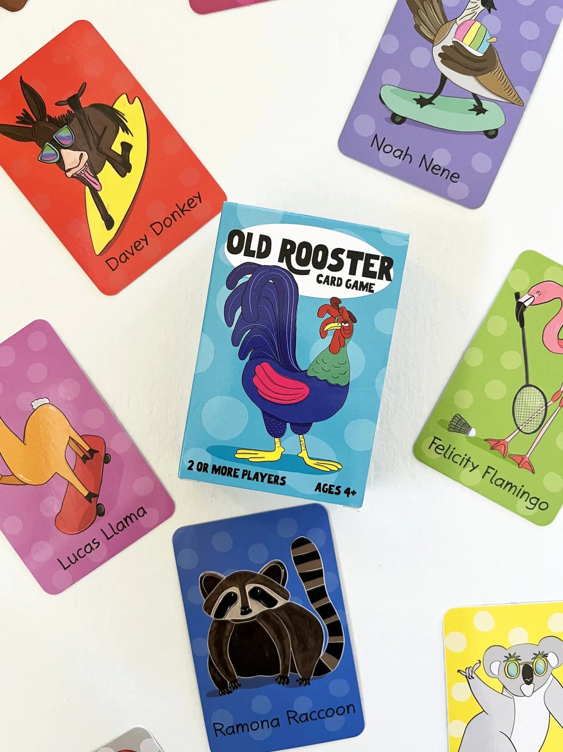 Old Rooster Card Game | Olivia Clare Boutique