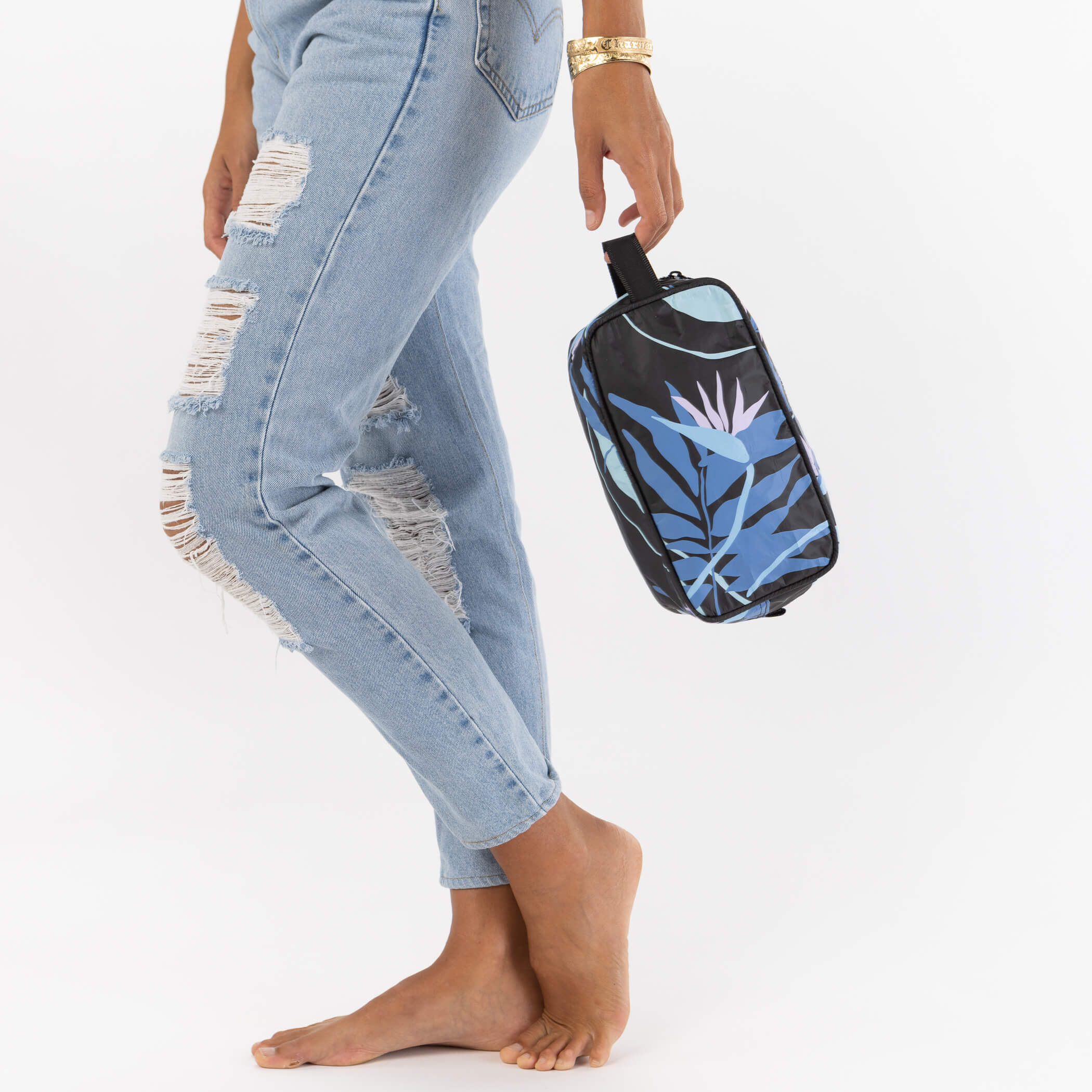 ALOHA Collection Painted Birds Dopp Kit - Huckleberry/Black | Olivia ...